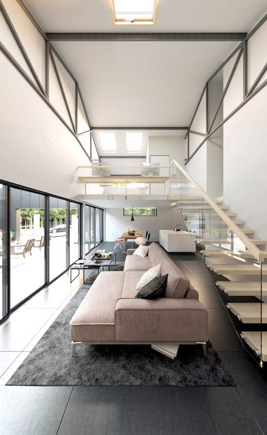 Réhabilitation d’un hangar en loft par un architecte